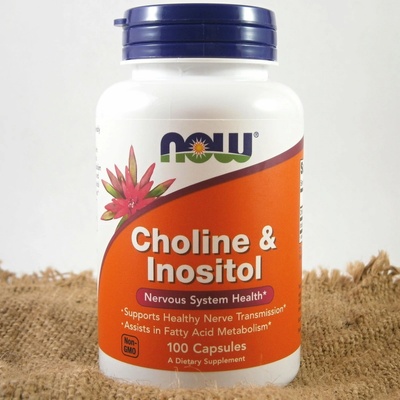 Now Foods Cholin & Inositol 500 mg x 100 kapslí od 235 Kč - Heureka.cz