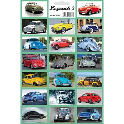 Samolepky velké dětské auta VW broučci od 21 Kč - Heureka.cz