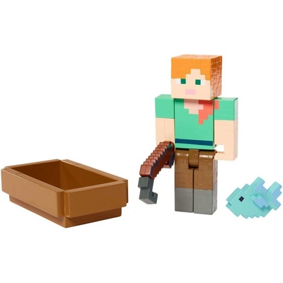 Mattel Minecraft Fishing Boat Alex - Heureka.cz
