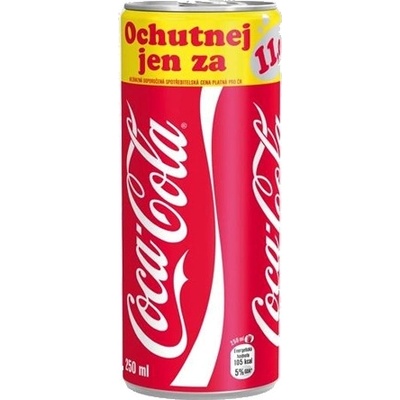 Coca Cola 0,25 l plech - Heureka.cz