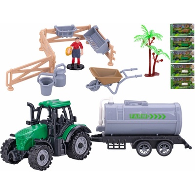 Mikro trading Traktor s vlečkou 19 cm volný chod s doplňky od 149 Kč ...