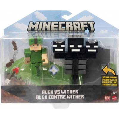 Mattel Minecraft 8 cm dvojbalení ALEX VS WITHER - Heureka.cz