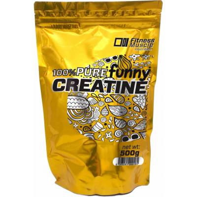 Fitness Muscle 100% Pure Funny Creatine Monohydrate 500g - Heureka.cz