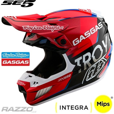 TroyLeeDesigns SE5 Composite GasGas Fumes Red Black 2025 od 13 490 Kč ...