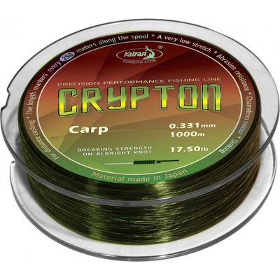 Katran Crypton Carp 1000 m 0,371 mm 9,66 kg od 1 144 Kč - Heureka.cz