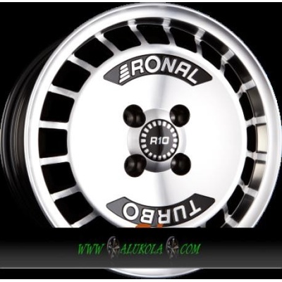 RONAL R10 TURBO 7x15 4x108 ET28 black polished od 2 739 Kč - Heureka.cz