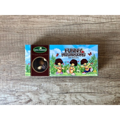 Miltonas Funny Mushrooms Mini Biscuits 60 g od 30 Kč - Heureka.cz