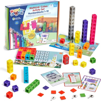 MathLink Cubes Numberblocks 1 10 Activity Set od 810 Kč - Heureka.cz