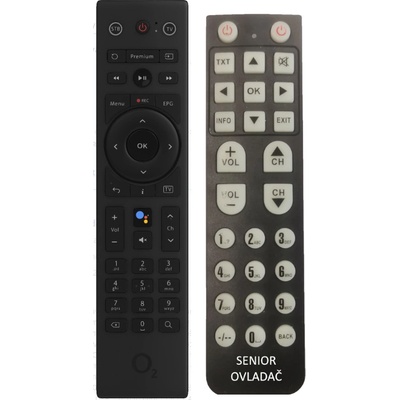 Dálkový ovladač Emerx O2 TV Box, Rok 2023 pro seniory od 299 Kč ...