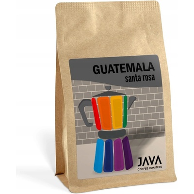 JAVA COFFEE káva Arabica Guatemala Santa Rosa tmavé pražení 250 g od 298 Kč - Heureka.cz