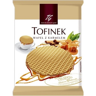 Tago Tofinek karamelová wafle 40 g od 8 Kč - Heureka.cz