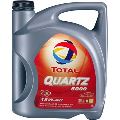 Total Quartz 5000 15W-40 4 l od 339 Kč - Heureka.cz
