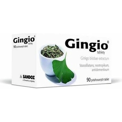 Gingio 90 tablet x 40 mg od 266 Kč - Heureka.cz