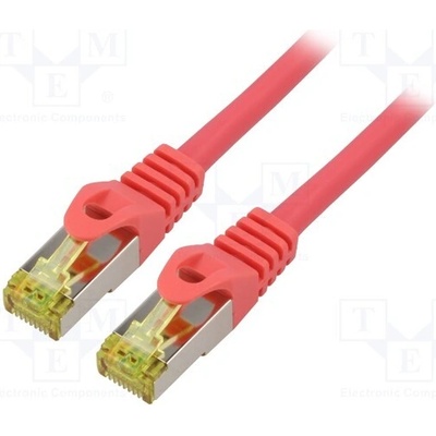 Lanberg PCF6A-10CU-0100-R Patch, S/FTP, 6a, lanko, Cu, LSZH, 1m ...