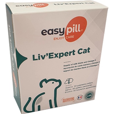 EASYPILL Liver support Liv´Expert Cat na akutní onemocnění jater pro ...