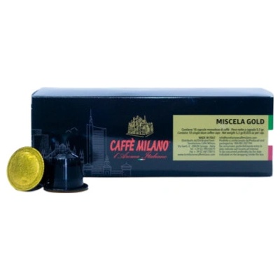 Caffé Milano Gold Blend kapsule do Nespresso 10 ks od 3,99 € - Heureka.sk