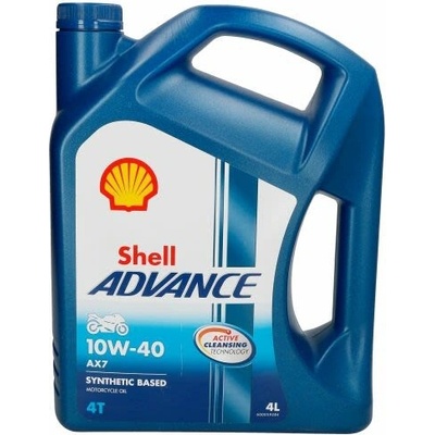 Shell Advance 4T AX7 10W-40 4 l - Heureka.cz