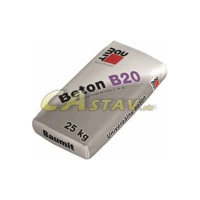 BAUMIT Univerzálny betón Beton B20 (25kg/bal) 6229 - Heureka.sk