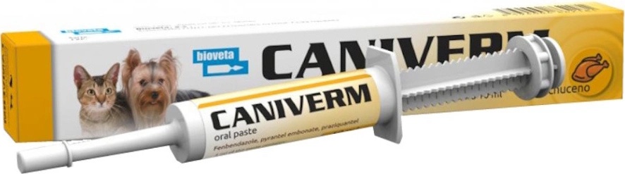Caniverm perorální pasta s kuřecí příchutí 4 ml od 184 Kč - Heureka.cz