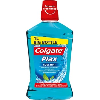 Colgate Plax Multi Protection Cool Mint bez alkoholu 1 l od 153 Kč ...