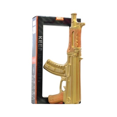 Kalashnikov Gold AK 47 Vodka 40% 0,7 l (darčekové balenie samopal ...