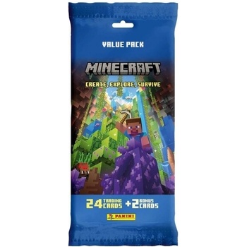 Panini Minecraft karty 3 - Fat Pack - Heureka.cz