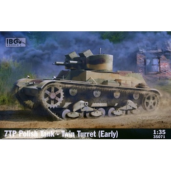 IBG 7TP Polish Tank Twin Turret early Models 35071 1:35 od 858 Kč ...