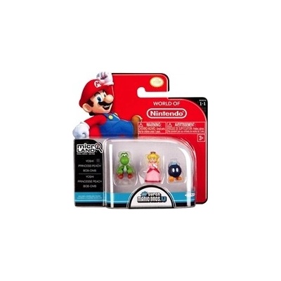 World of Nintendo Micro Land Super Mario Bros Yoshi Princess Peach and ...