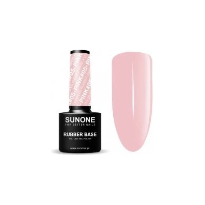 Sunone Rubber Base Pink 5 5 g - Heureka.cz