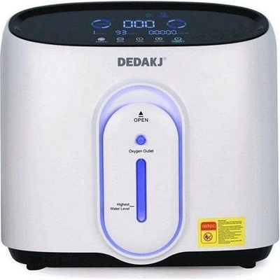 DEDAKJ DE-Q1W kyslíkový koncentrátor s nebulizérem 8L 93% + funkce ionizace - Heureka.cz