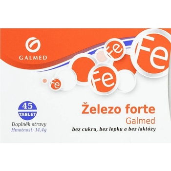Galmed Železo forte 45 tablet od 104 Kč - Heureka.cz