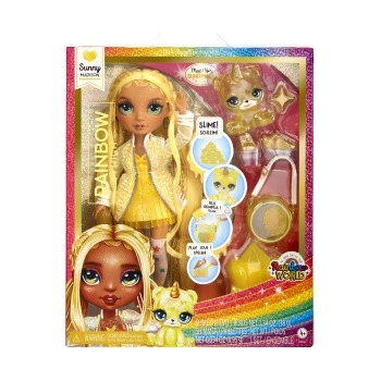 MGA Rainbow High Fashion Doll with Slime & Pet Sunny Madison od 727 Kč ...