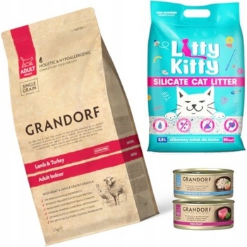 Grandorf Lamb Turkey Adult Indoor 2 kg - Heureka.cz