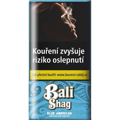 Bali Shag Blue American Tabák cigaretový 30 g x 5 ks od 1 149 Kč ...