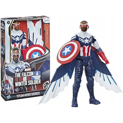 Hasbro Marvel Titan Hero Kapitán Amerika Sam Wilson od 499 Kč - Heureka.cz