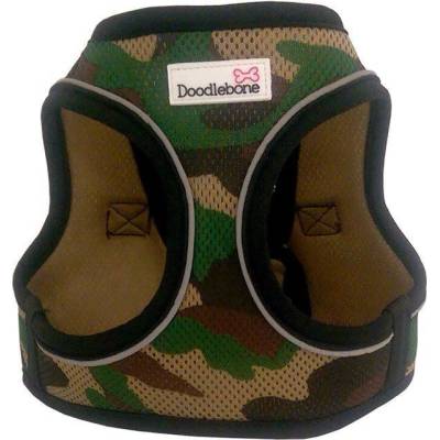 Doodlebone Postroj Airmesh Snappy Army - Heureka.cz