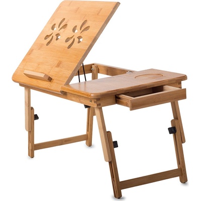 Stolek na notebook Stolek na notebook do postele 55x35x26cm skládací ...