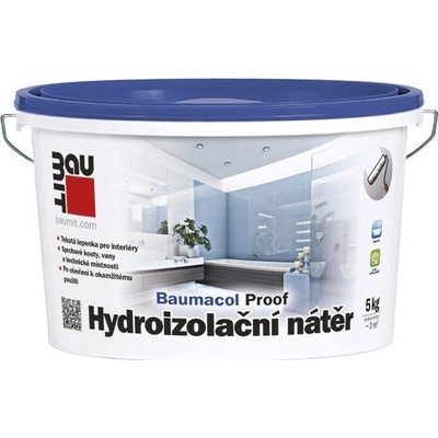 Hydroizolační nátěr Baumit Baumacol Proof 5 kg - Heureka.cz