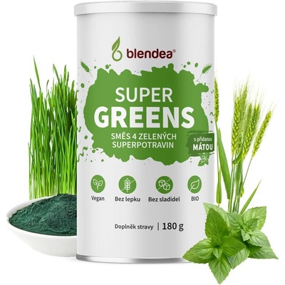 Blendea Supergreens 180 g od 538 Kč - Heureka.cz