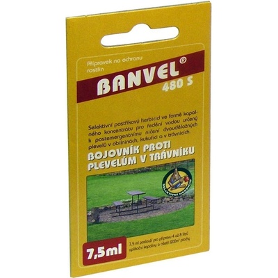 SYNGENTA BANVEL 480S Selektivní herbicid proti plevelům 7,5 ml od 101 ...