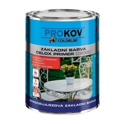 Colorlak Celox Primer C2000 základní barva na kov a pozink, 0100 bílá, 600 ml - Heureka.cz