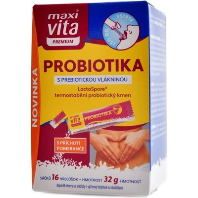 Maxivita MaxiVita premium probiotika + vitamin C 20 stick od 91 Kč - Heureka.cz