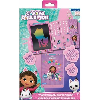Elektronická kreslicí tabulka Lexibook Gabby Dollhouse 11’’ Kreslicí ...