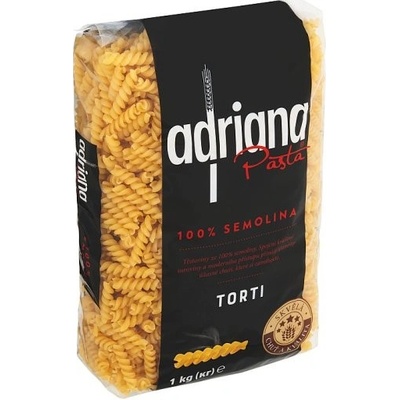 Adriana Pasta Torti těstoviny semolinové sušené 1 kg od 60 Kč - Heureka.cz