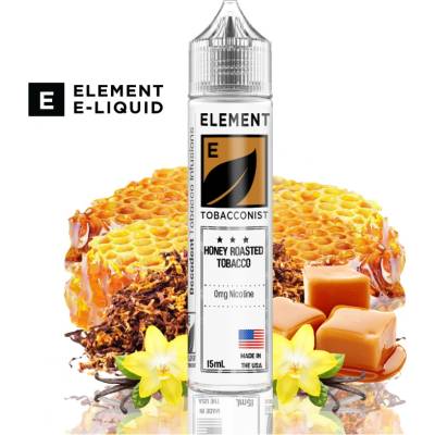 Element liquids Honey Roasted Tobacco 15 ml - Heureka.cz