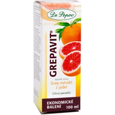 Dr. Popov s.r.o. Grepavit grep extrakt z jader 100 ml od 459 Kč ...