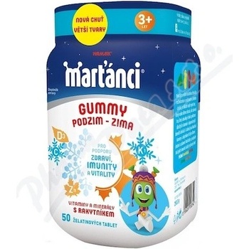 Marťánci Gummy Podzim Zima 50 tablet - Heureka.cz