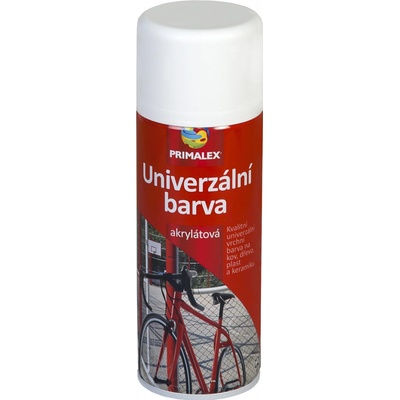 Primalex Barva ve spreji akrylátová, čistě bílá, matná, 400 ml od 175 Kč - Heureka.cz