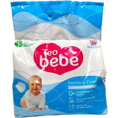 Teo bebe прах за бебешко дрехи, Сензитив, 20 пранета, 1.50кг от 10,50 ...
