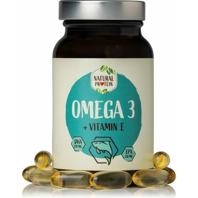 Natural protein omega 3+vitamín E 60 kapsúl od 12,95 € - Heureka.sk